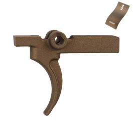 Steel Single-Stage Trigger - Cerakote Burnt Bronze