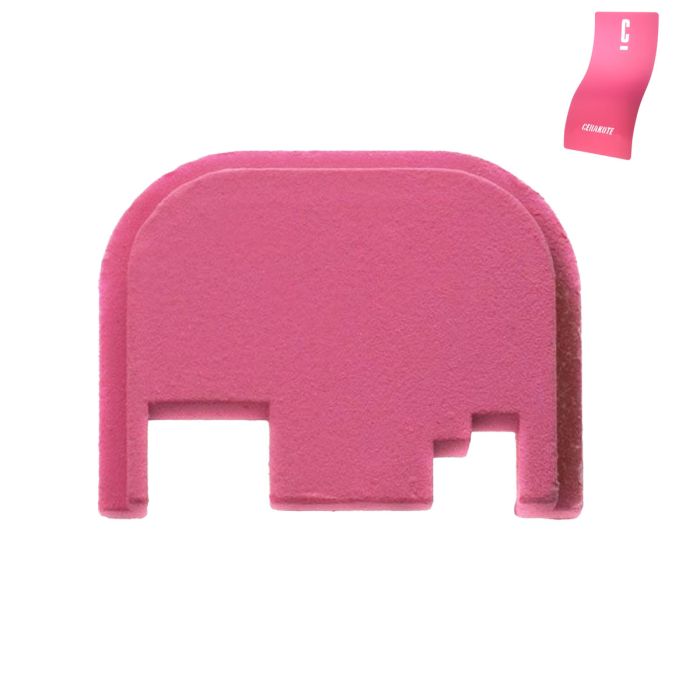 Glock Rear Slide Plate - Cerakote - Pink