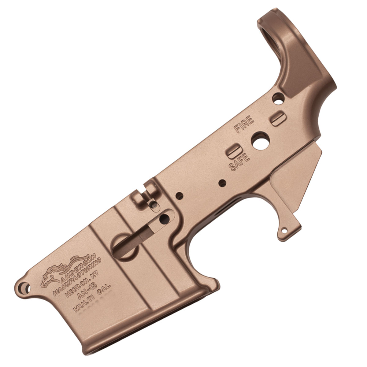 Anderson AR-15 Stripped Lower Receiver - Rose Gold - AR15 Lowers at ...